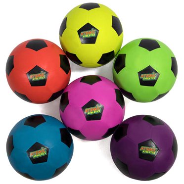 Daball Kid Size 1 Soccer Ball With Pump Age 1- 3 (Fox) - Walmart.com