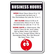 SignMission Z2-Answer Desk 12 x 8 in. Answer Desk Novelty Sign ...