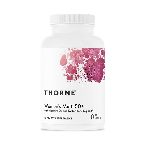 Multivitamínico THORNE Multi 50+ para mujer, 180 cápsulas | Walmart en ...