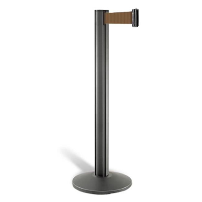 Lavi Industries 50-3100WB-BZ Retractable Belt Stanchion, 13 ft. Bronze ...