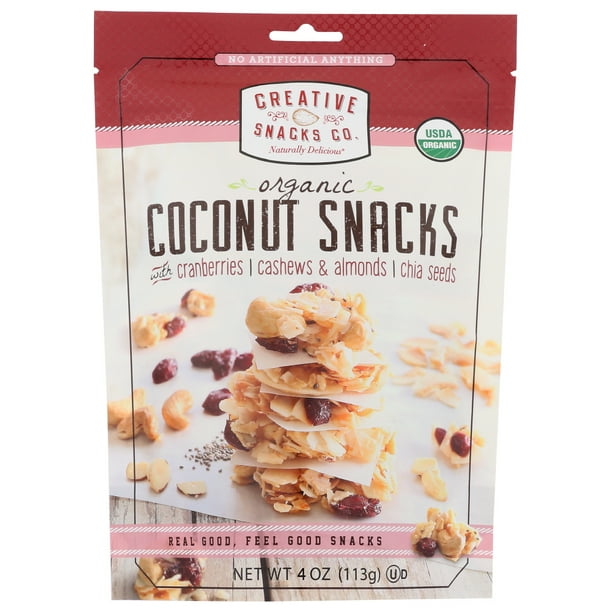 Creative Snacks Cranberry Nut Coconut, 4 Oz - Walmart.com - Walmart.com