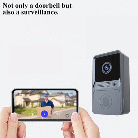 Smart Doorbell with Chime Wireless Door Bell Phone smart video doorbell ...