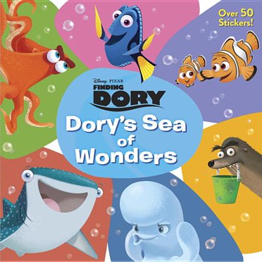 Disney Pixar Finding Dory Sticker Scenes - Walmart.com