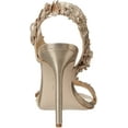 Jessica Simpson Womens Jessin High Heel Sandal Heeled 9 Champagne ...