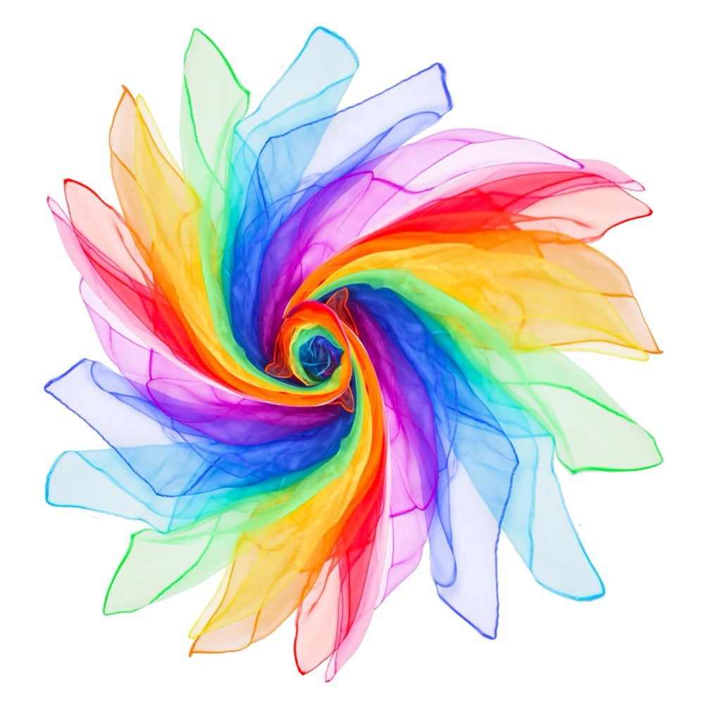 Click here for Cuiting 24pcs Juggling Scarves For Kids 23.6 X 23.... prices