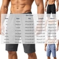 Ceisia Men's Casual Cargo Shorts Elastic Waist Drawstring With Multi ...