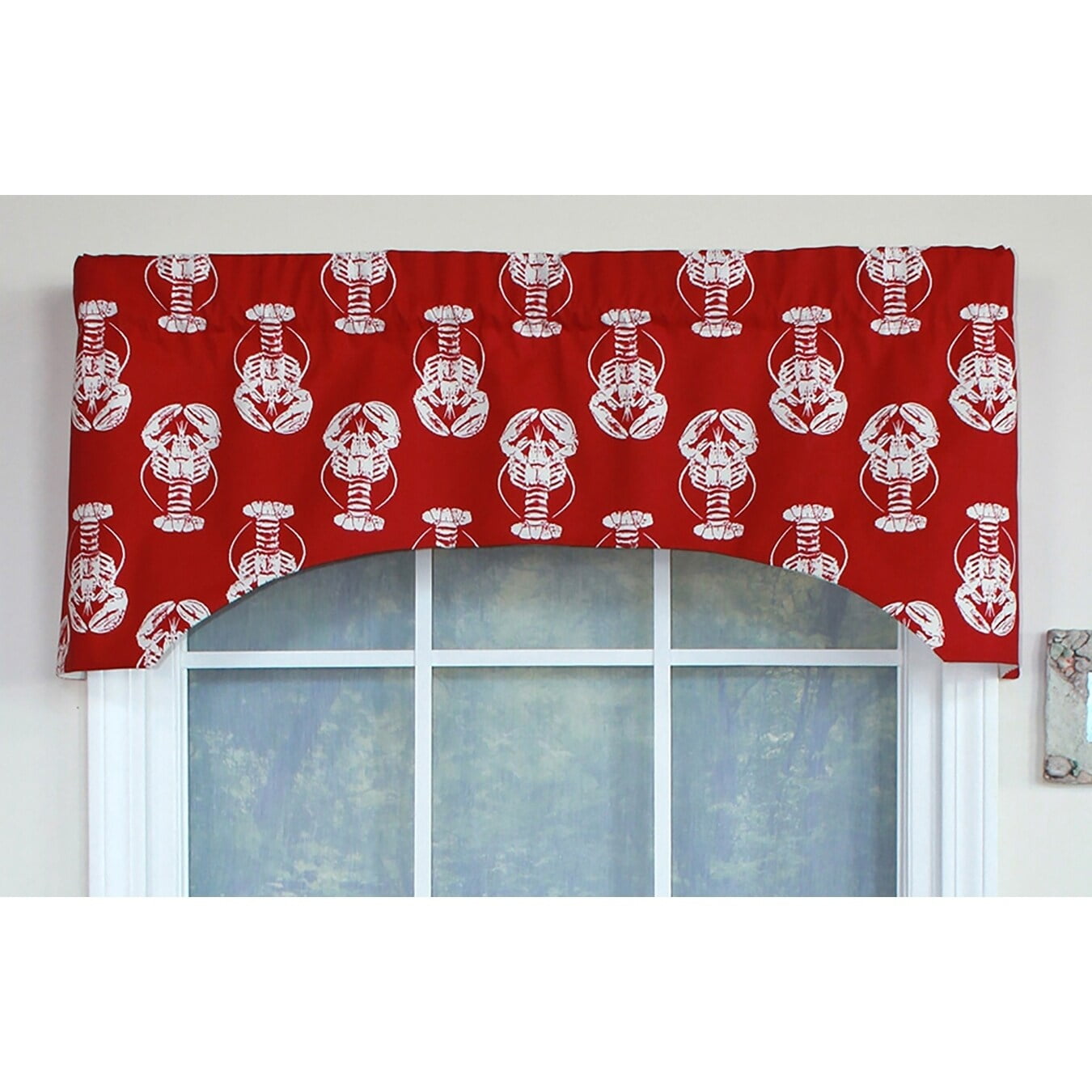 RLF HOME Claws-N-Tails Arch Window Valance - Walmart.com