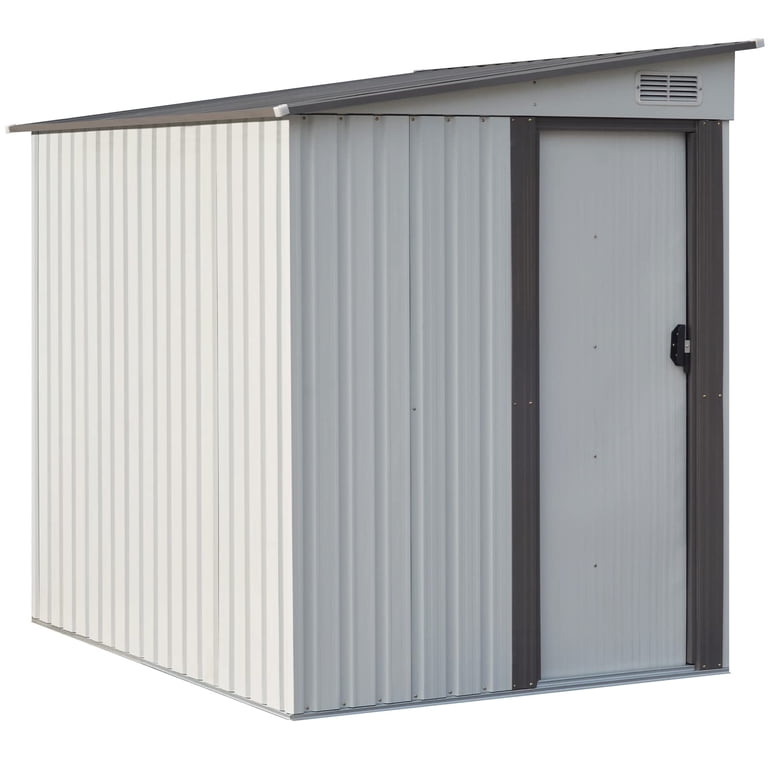 7x5 Ft Outdoor Storage Shed With Sliding Lockable Door And, 48% OFF