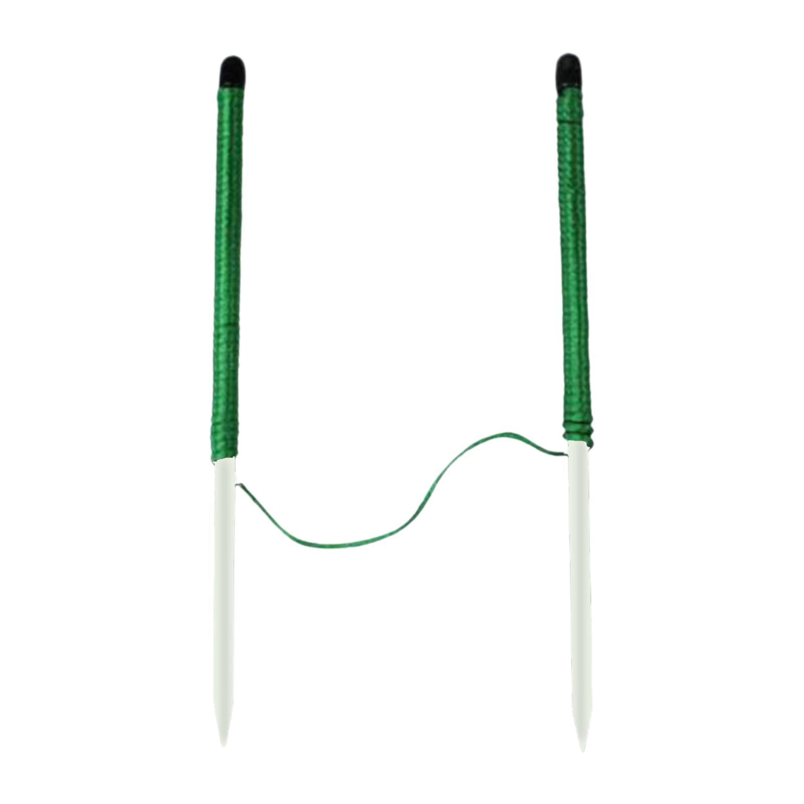 Golf Putting String con clavijas de práctica Equipo de fibra de vidrio ...