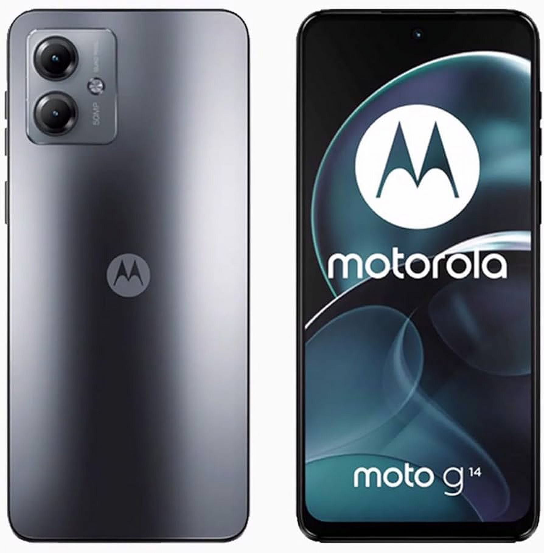 Smartphone Motorola Moto G14 Dual sim 128GB 4ROM- Gris Motorola Moto G14 128 | Bodega Aurrera en ...