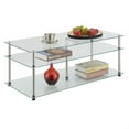 Designs2Go Classic Glass 3 Tier Coffee Table - Walmart.com