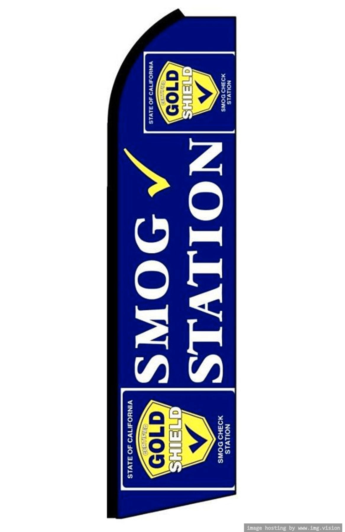 OnPoint Wares Super Smog Station Advertising Flag | 11.5ft x 3.5ft ...