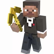 Minecraft Diamond Level Tuxedo Steve Action Figure - Walmart.com