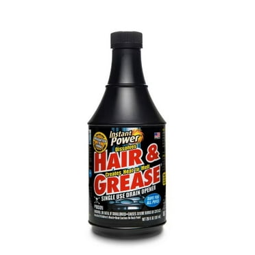 Instant Power Max Strength Household Cleaner- Hair & Grease Drain ...
