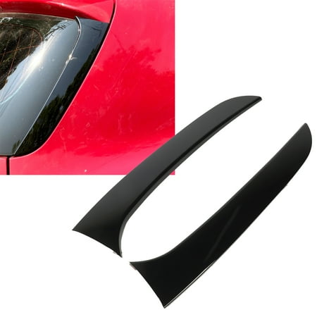 Rear Window Side Splitter Trim, Rear Window Side Spoiler 1 Pair ...