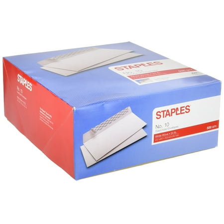 Staples 394053 Easyclose #10 Envelopes 100/Box | Walmart Canada