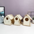 Birdcages Design Of Small Houses, Breeding Boxes, Wooden Pendants ...