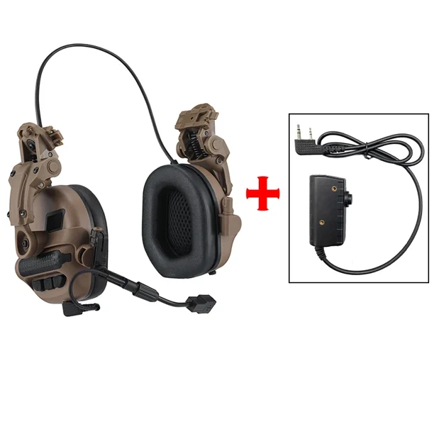 ARM NEXT Tactical Noise Reduction Shooting Earmuff Microphone Paintball ...