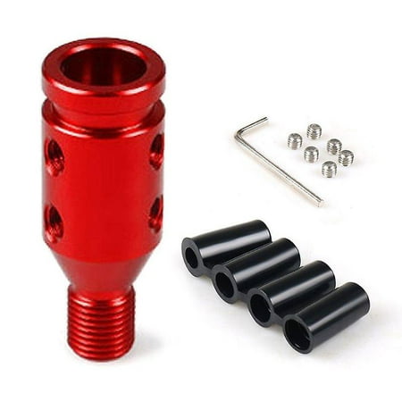 Universal Car Manual Gear Shift Knob Adapter M12x1.25 Aluminum Threaded ...