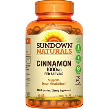 Spring Valley Cinnamon Capsules, 1000 mg, 400 Ct - Walmart.com