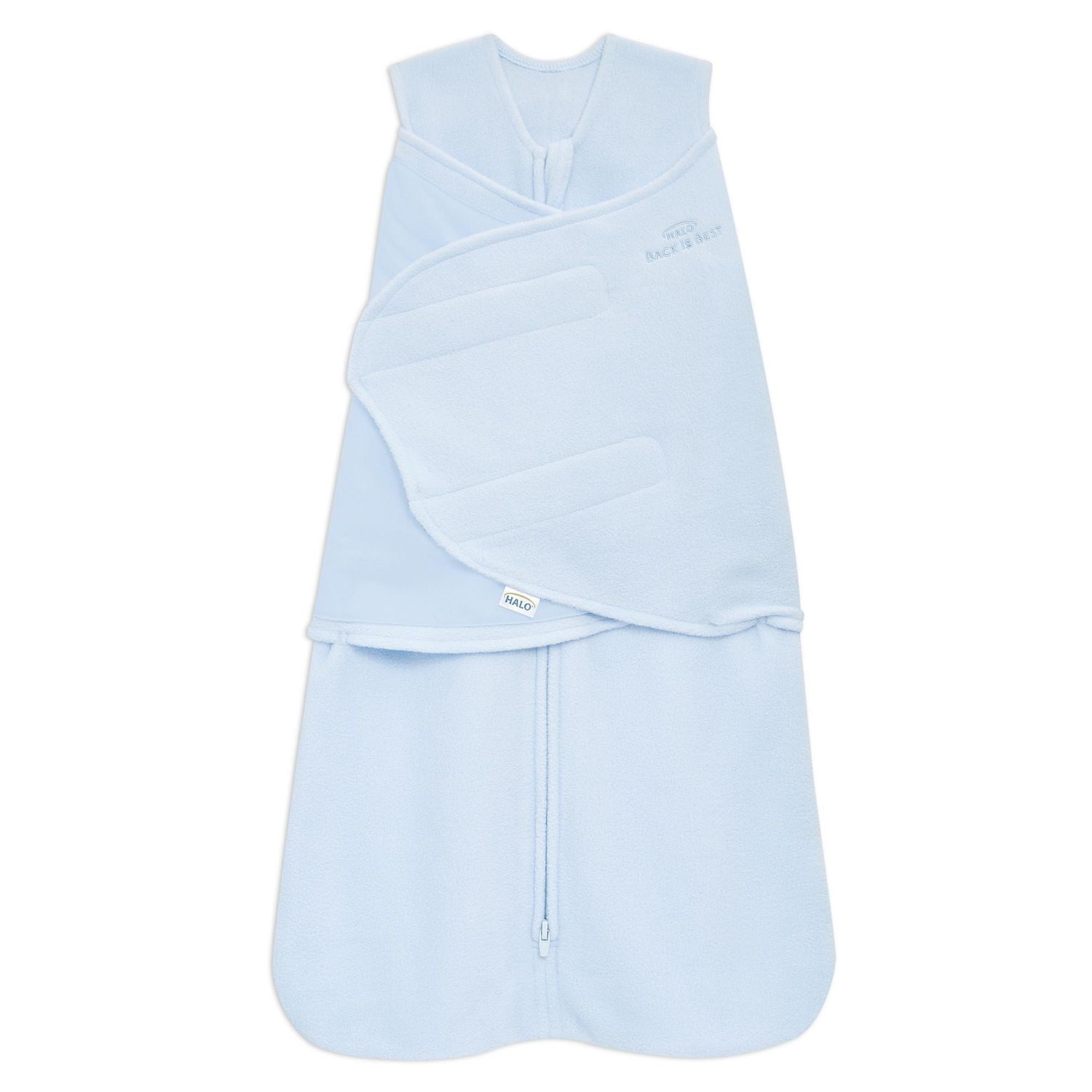 Halo Innovations Halo Sleepsack Swaddle - Micro-Fleece - Baby Blue Sm
