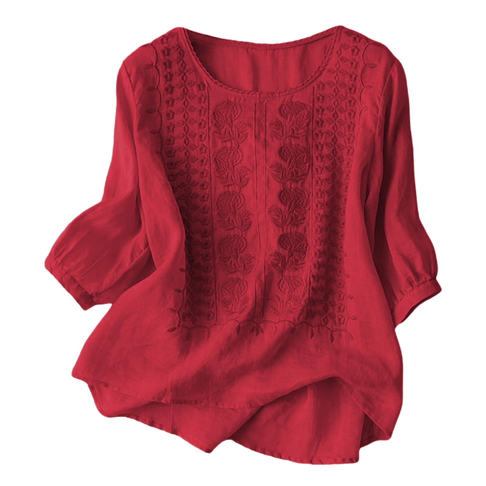 Click here for Weiyll T-Shirts Women Embroidered Summer With Soli... prices