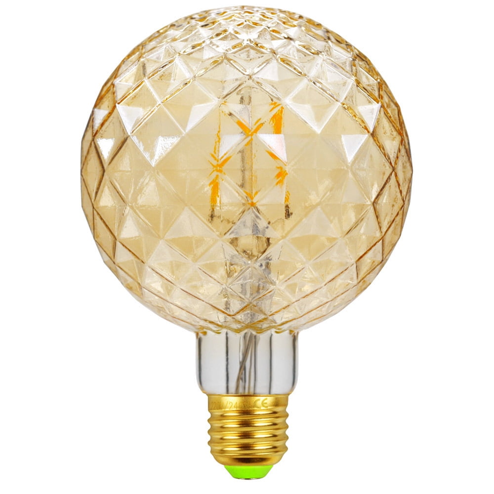Gran LED Edison Crystal Bulb G95 Estilo vintage Filamento Decoración ...