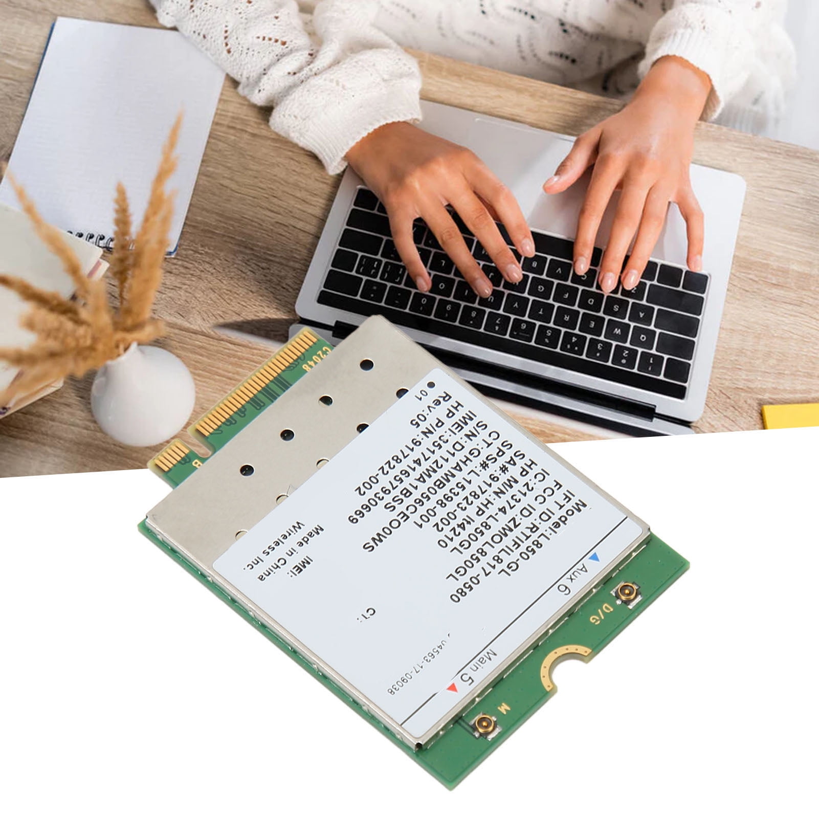 4G LTE PC Card, PCB Material Multi Band L850 GL Module High Speed ...