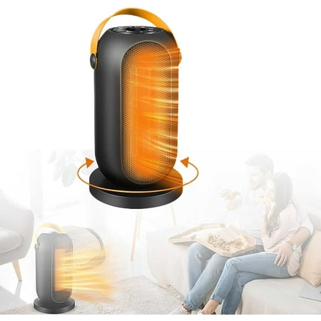 Vertical Shaking Head Heater 1200W Fan Heater with Built-in Overheat ...