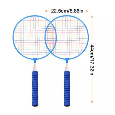 Badminton Rackets Set Portable Badminton Rackets with 3 Badminton ...