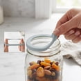 10 Pack Wide Mouth Platinum Silicone Mason Jar Gaskets – Leak Proof ...