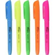 Avery Hi-Liter Pen-Style Highlighter, Fluorescent Yellow (23591 ...