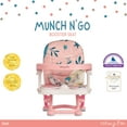 Dream On Me Munch N' Go Booster Seat in Pink - Walmart.com