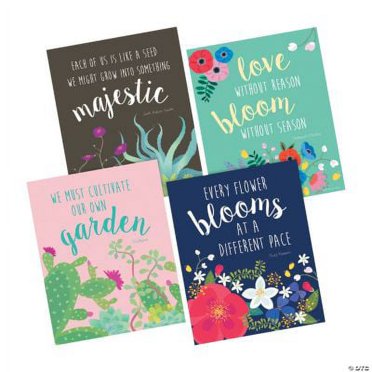 Cactus Motivational Posters, Classroom, Educational, 6 Pieces - Walmart.com