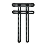 Hyper Tough Multi Angle Ruler TR36008N with Inch and Metric Arms for ...