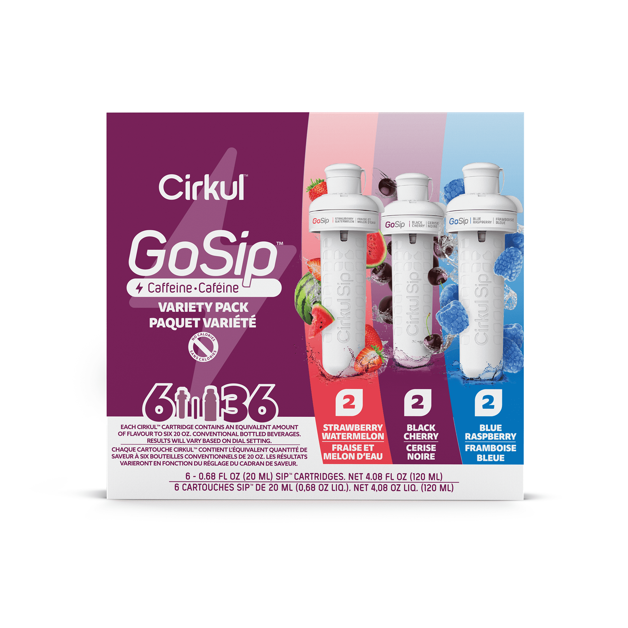 Click here for Cirkul Gosip Flavor Cartridge Variety Pack  6-Pack... prices