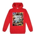 Bzdaisy Grand Theft Auto Long Sleeve Hoodie - Officially Licensed GTA ...