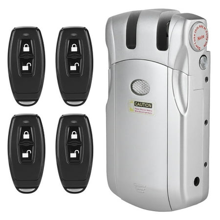 Keyless Lock Wireless Remote Control Electronic Lock, Electronic Lock ...