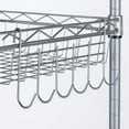 UBesGoo 6-Shelf Narrow Small Wire Shelving Unit, Heavy Duty Adjustable ... UBesGoo 6-Shelf Narrow Small Wire Shelving Unit, Heavy Duty Adjustable ...