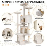NiamVelo Large 70 inch Pet Corner Cat Tree Tower Furniture with ...