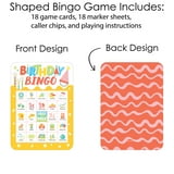 Big Dot of Happiness Party Time - Picture Bingo Cards and Markers - Happy Birthday Party Bingo ...