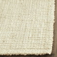 SAFAVIEH Natural Fiber Milica Braided Jute Area Rug, Ivory, 5' x 8 ...