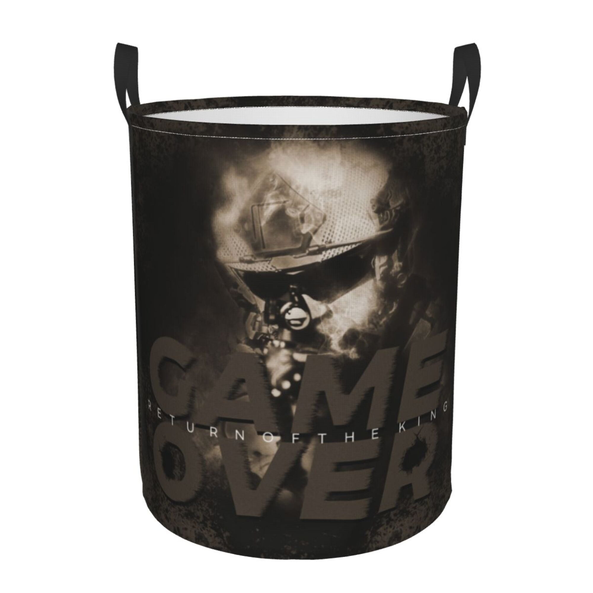 LNWH Laundry Basket, Shooter Game Over Foldable Laundry Hamper With ...