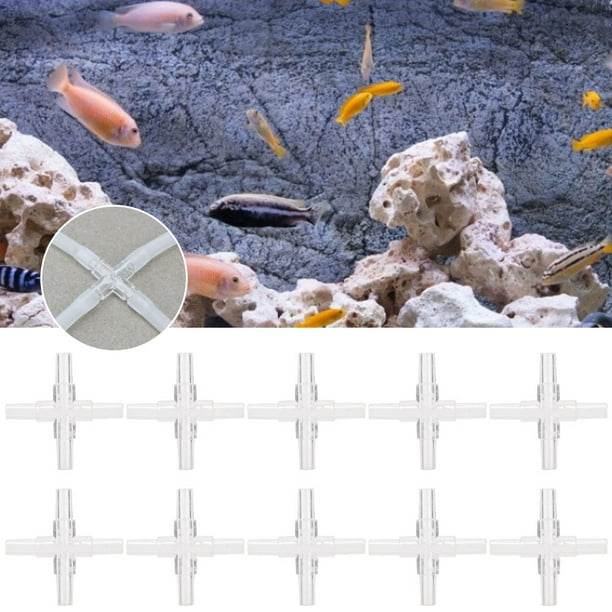 4 Way Connector, Air Pump Adapter Aquarium Splitter, Easy To Connect ...