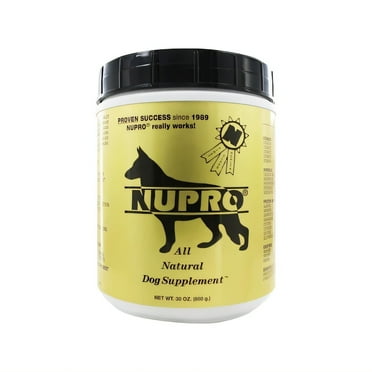 Nupro All Natural Dog Supplement, 30oz, 30 Scoops for Canine Health ...