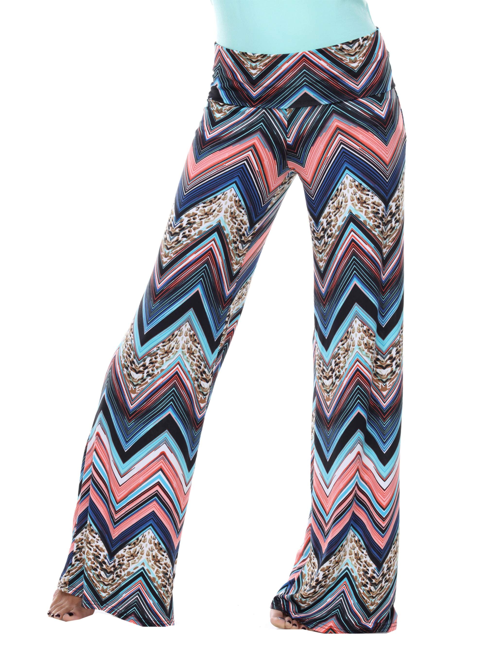Chevron Palazzo Pants
