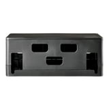 "Onn+ Large Foldable Cable Management Box Black, 12.6""x5.5""x5.08 ...