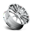 DUB 1PC Aluminum Rim S251 CLOUT 24X10in Chrome Plated Finish ...
