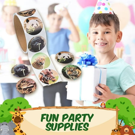 Animal Zoo Stickers (2 Rolls) | Walmart Canada