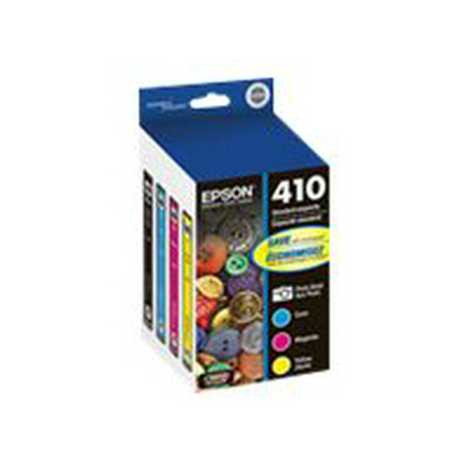 Click here for Epson T410 Multipack - 4-Pack - Yellow  Cyan  Mage... prices